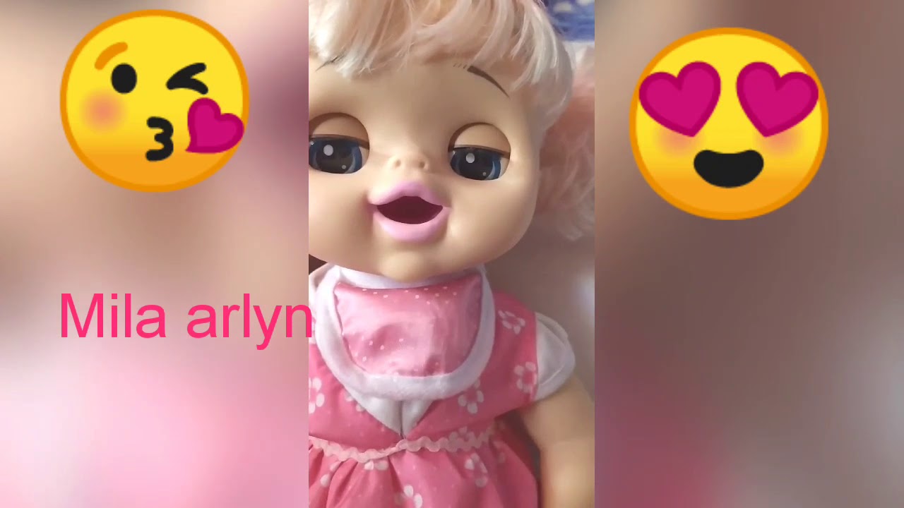 My talking baby alive ️ - YouTube