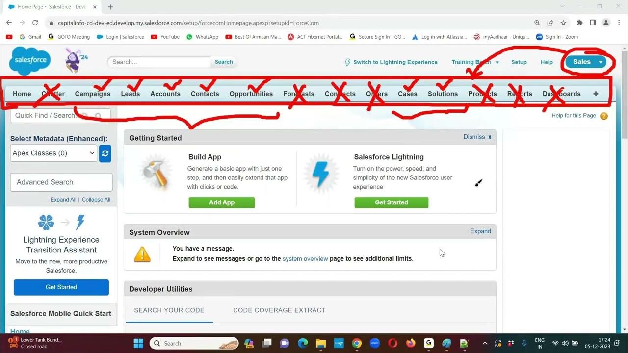 Session 7 Customizing Tabs & Record Managment - YouTube