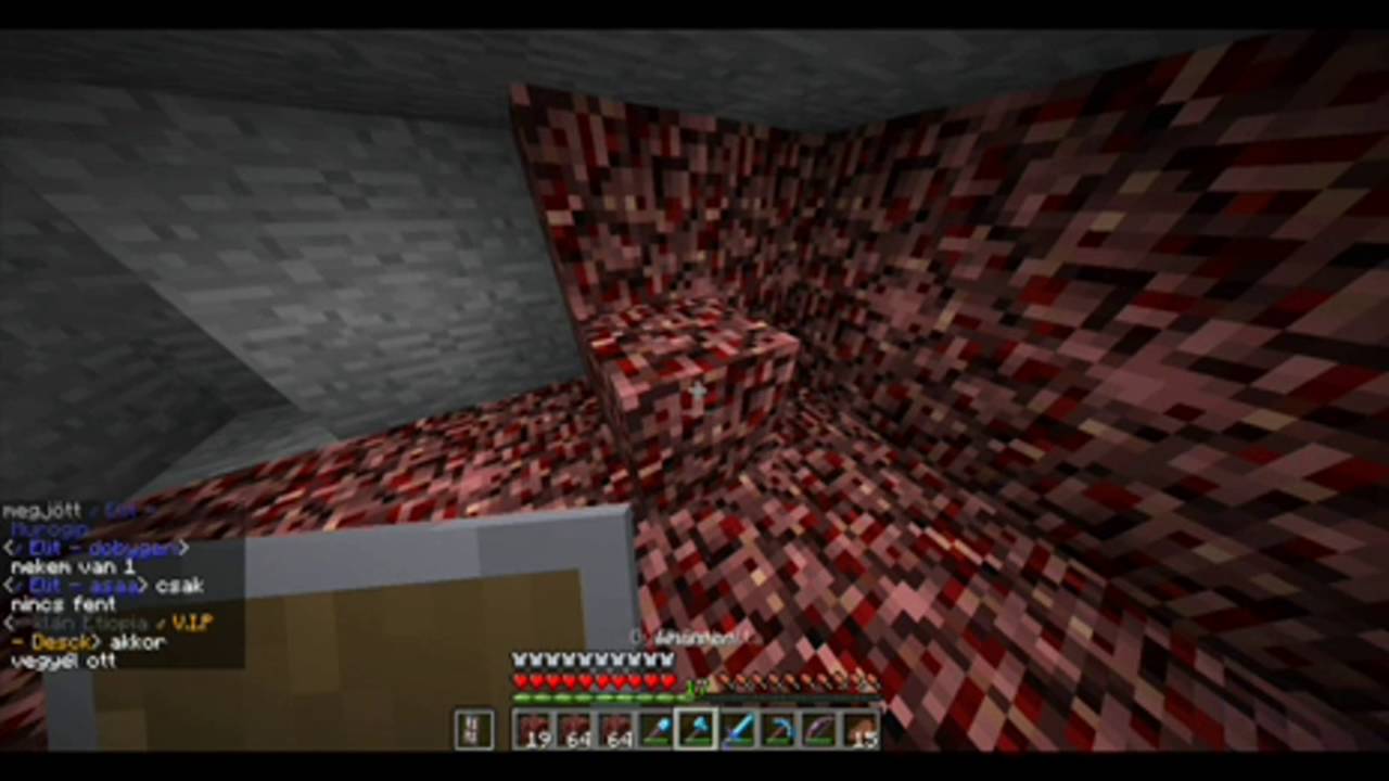 ''Minecraft Avalion nether bunker építés!!'' - YouTube