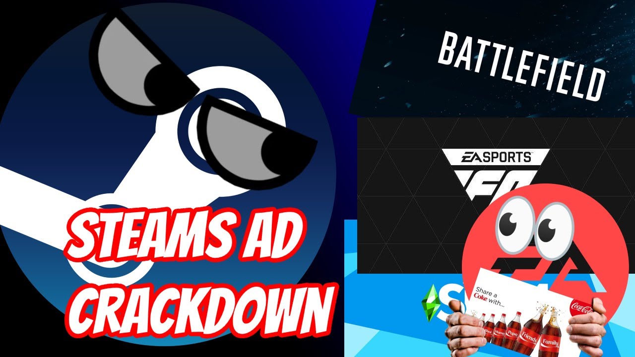 Steam Is CRACKING Down On Advertisments In Video Games - YouTube