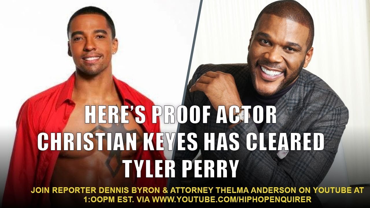Here's Proof Actor Christian Keyes Clears Tyler Perry - YouTube