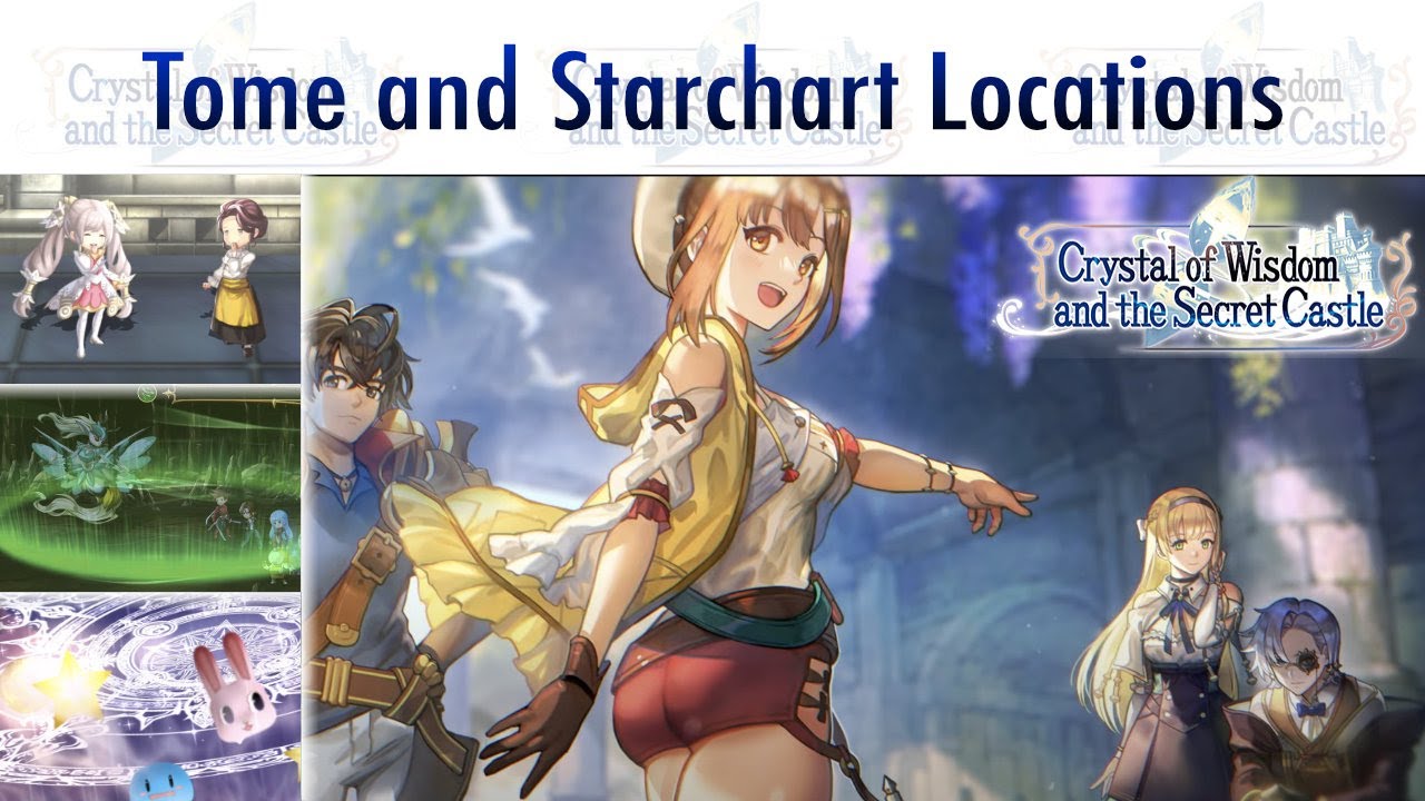 Another Eden - Atelier Ryza Collaboration, Tome and Starchart Locations ...