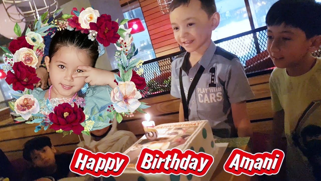 Happy Birthday Amani, Thank you for inviting us💜 #egypinoy - YouTube