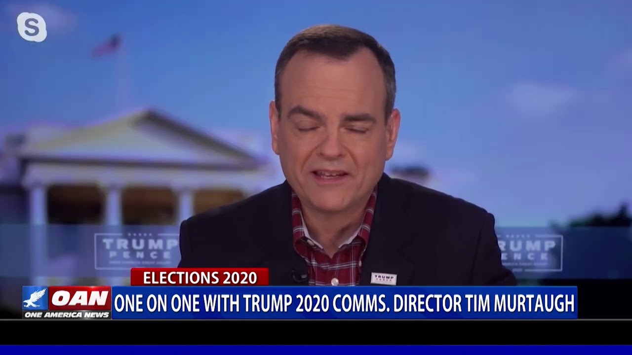 One-on-one with Trump 2020 Communications Director Tim Murtaugh - YouTube