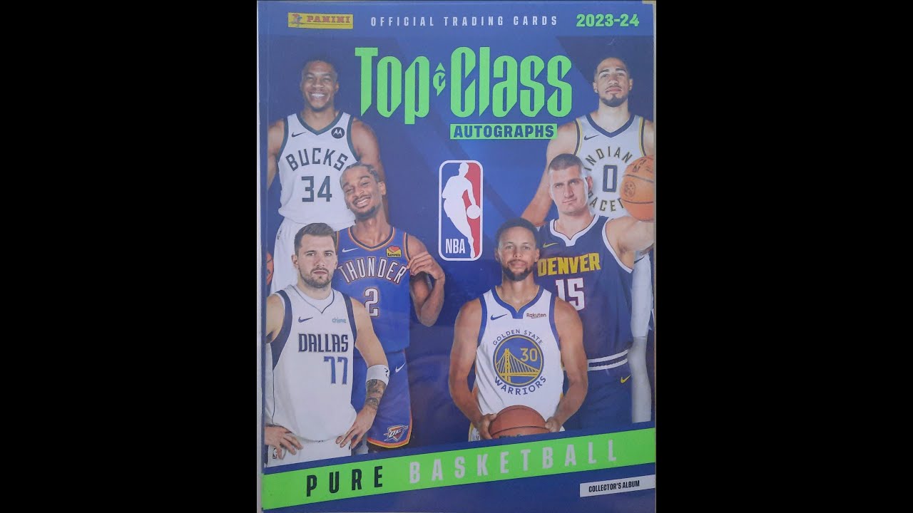 Panini COMPLETE NBA Top Class 2023/24 card album review. - YouTube