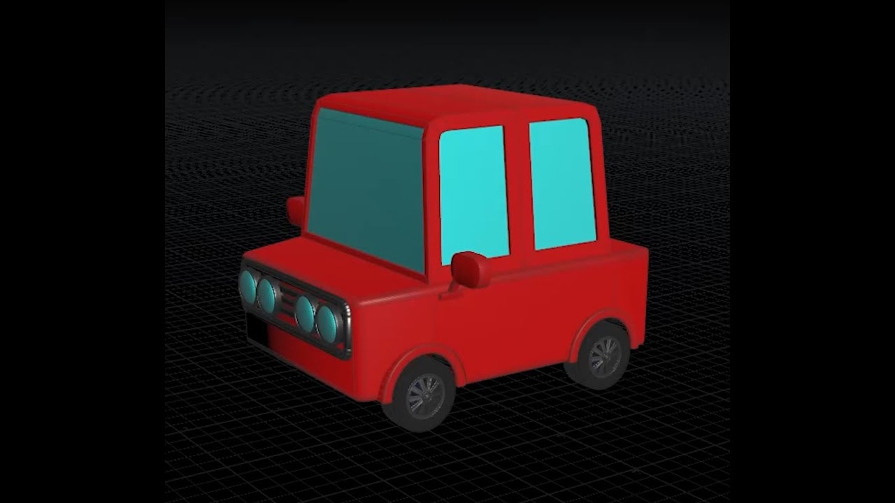 Procedural Stylized Car Generator - YouTube