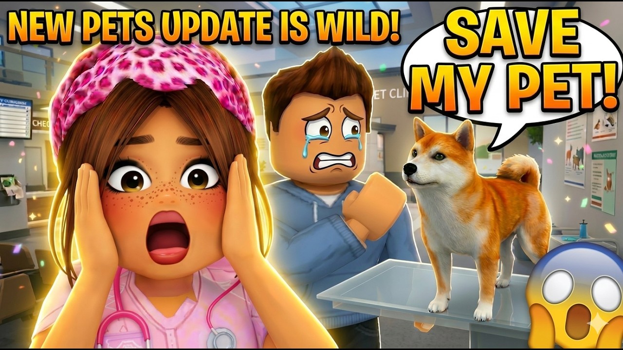 😱 The NEW Maple Hospital Pets Update is actually CRAZY! 🐶🐾 | Roblox ...