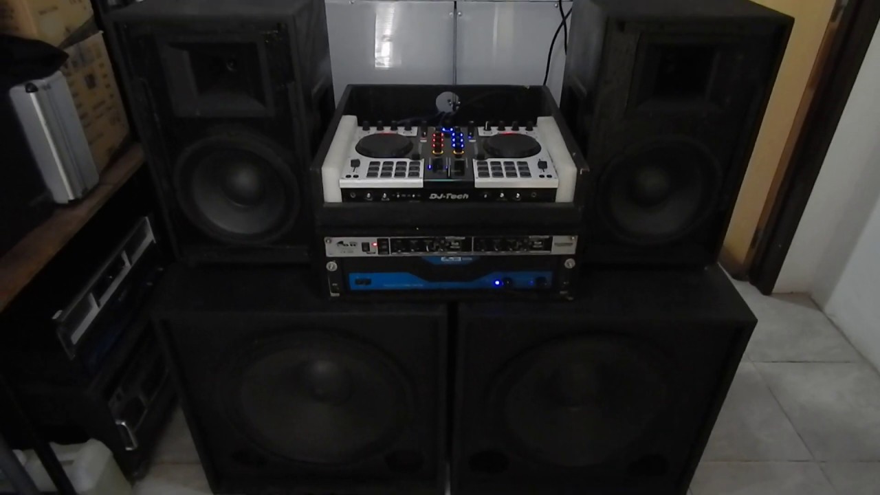 EQUIPO DE SONIDO PROFESIONAL COMPLETO PARA DJ !!!!! - YouTube