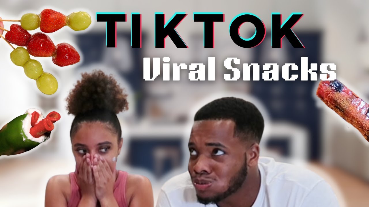 TRYING VIRAL TIKTOK SNACKS - YouTube