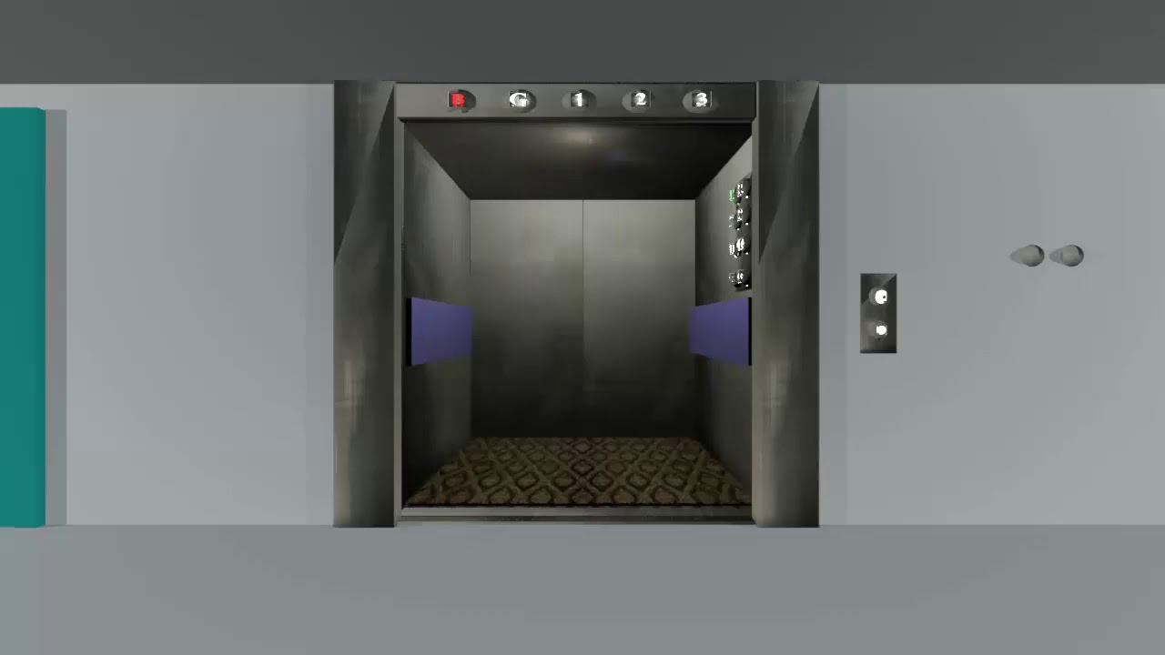 3D Lift Animation with Sound - YouTube