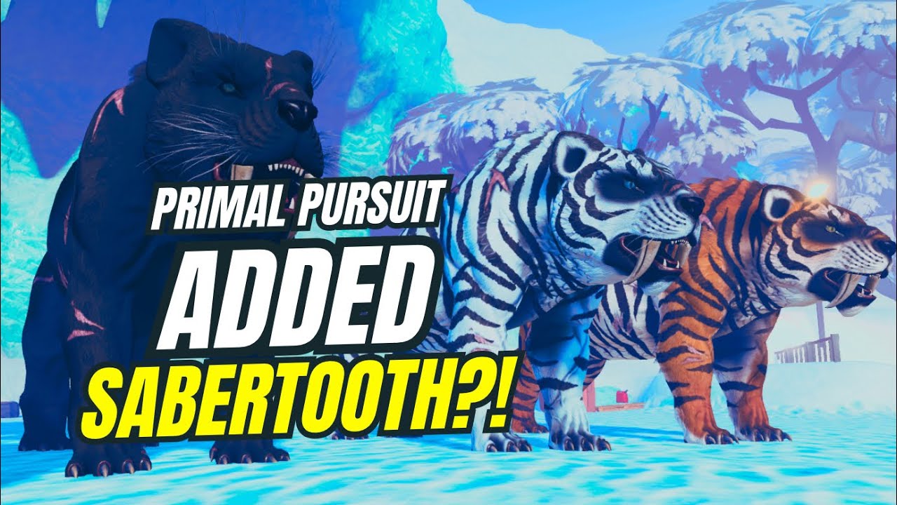Using The New Sabertooth Tiger In Primal Pursuit’s Christmas Update ...
