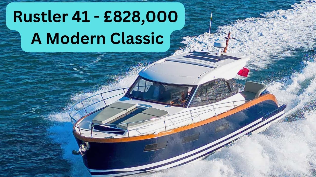Boat Review - Rustler 41 - £828,000 - A True Modern Classic - YouTube