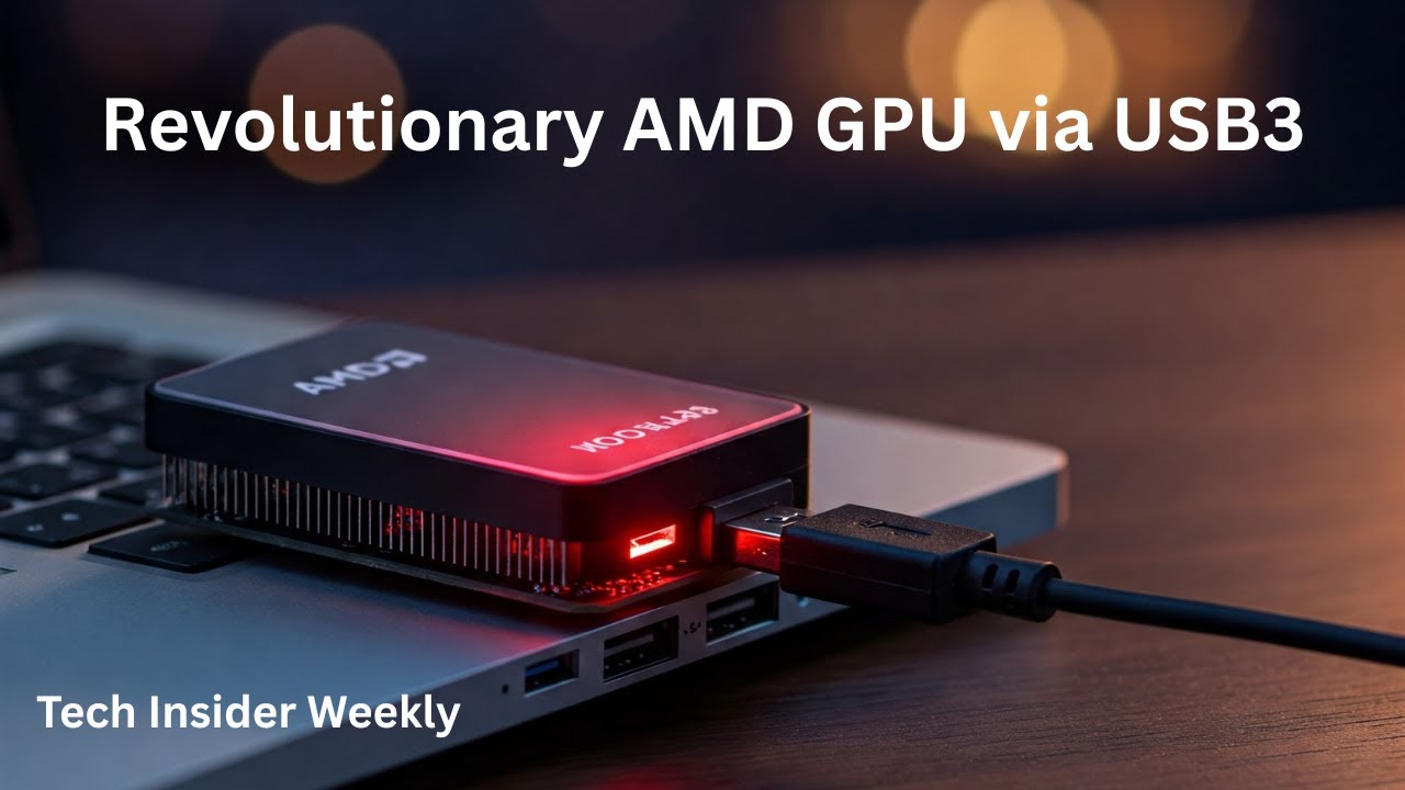 Revolutionary AMD GPU via USB3: Tiny Corp's Groundbreaking eGPU ...