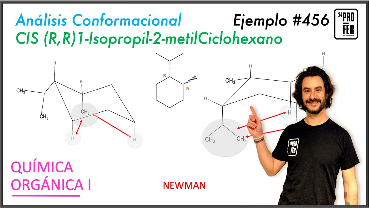 Análisis Conformacional CIS (R,R)1-isopropil-2-metilciclohexano. #456 ...