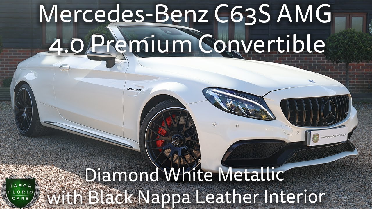 [4K] Mercedes-Benz C63S AMG 4.0 Premium Convertible registered November ...