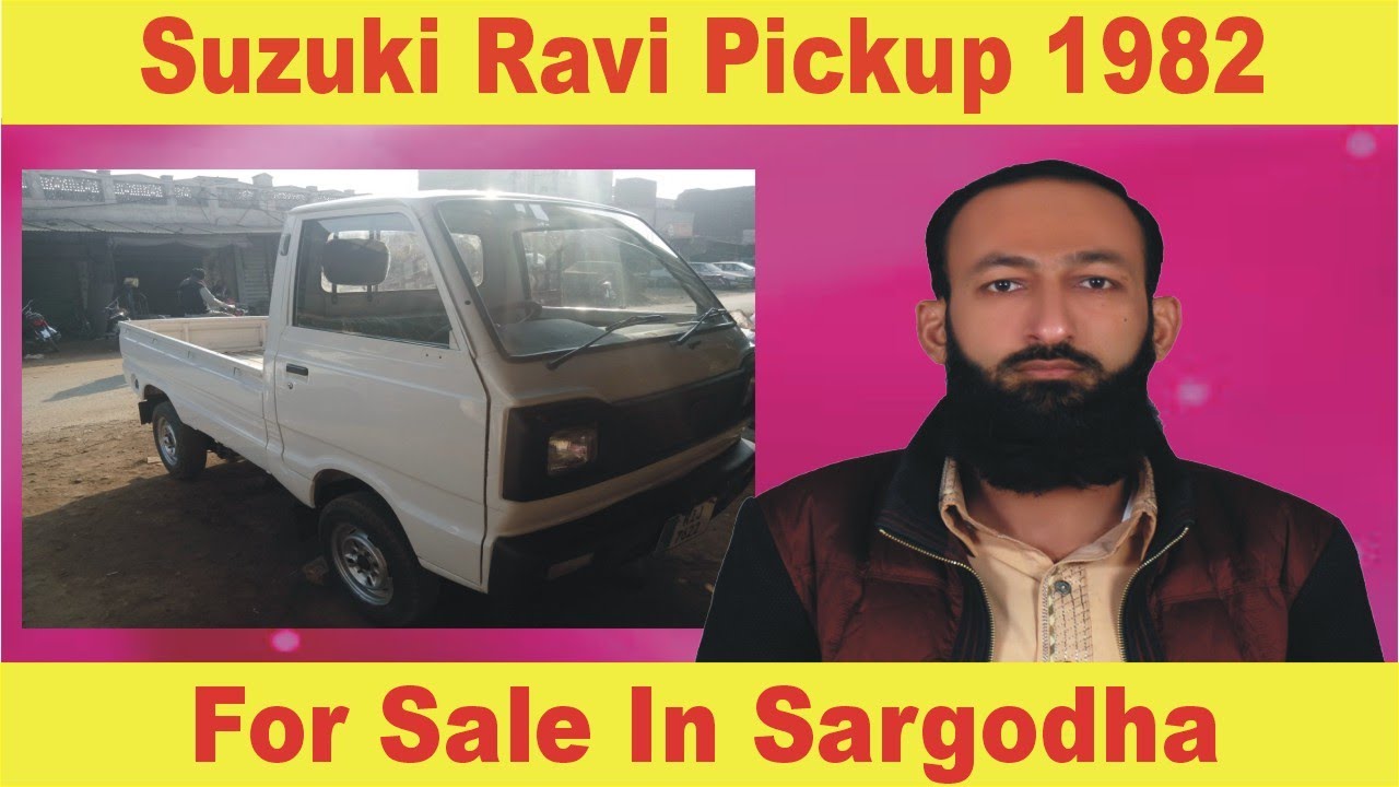Suzuki Ravi Pickup 1982 4 Stroke - YouTube