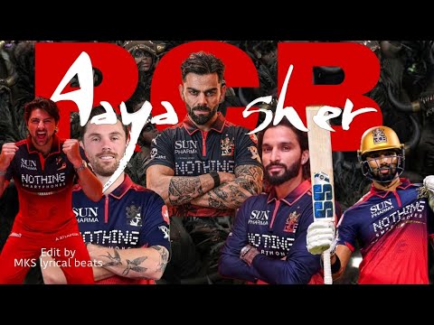 RCB × Aayasher 🔥🔥 || Beat Sync Edit || Cinematic Edit || Mks lyrical beats 