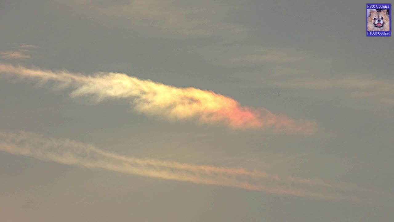 Sun Halo At Sunset. - YouTube