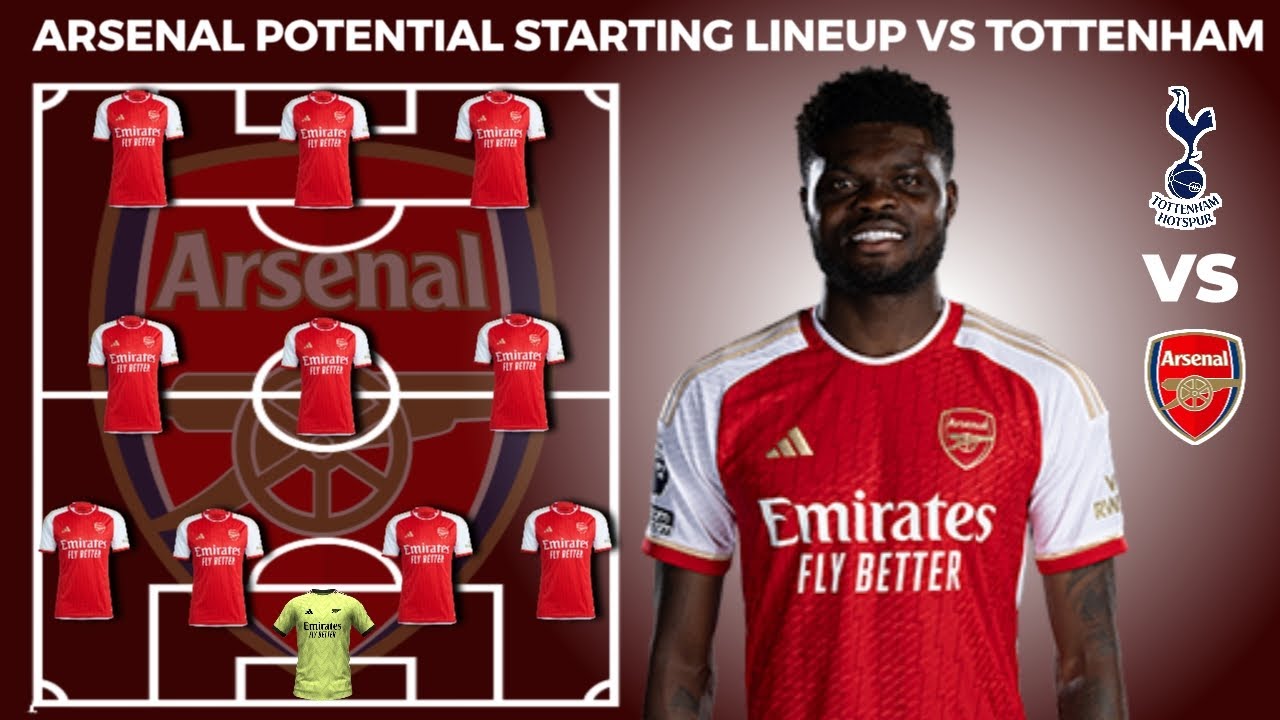 TOTTENHAM VS ARSENAL Arsenal Potential starting lineup | Premier League ...