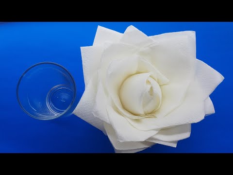 Peçeteden dekor çiçek yapımı/DIY/handmade/kendin yap Crafts