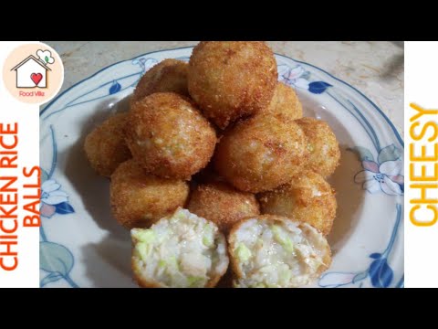 “Chicken Rice Balls” recipe by Food Ville. - YouTube
