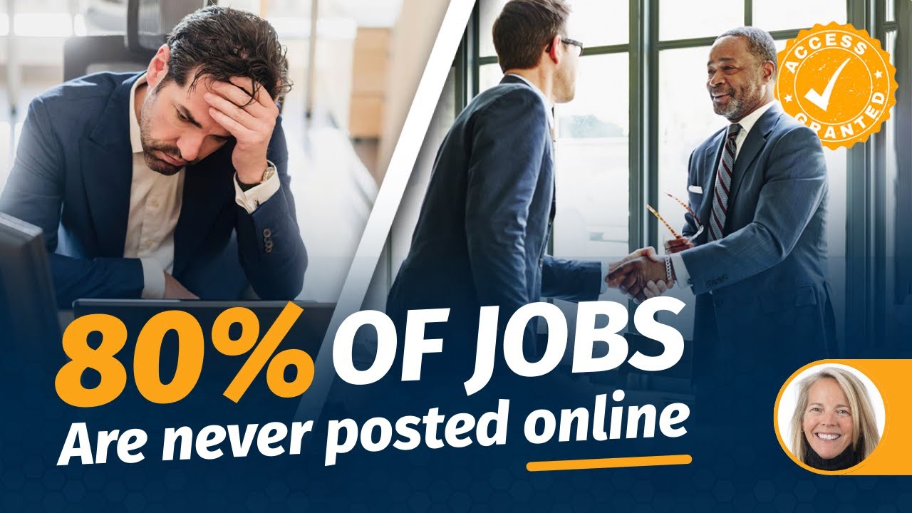 How to Access the Hidden 80% of Jobs That Never Get Posted Online - YouTube