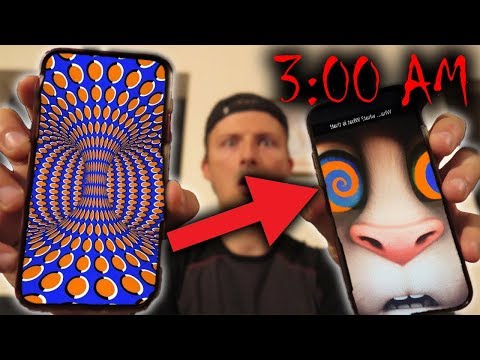 DO NOT SEND TALKING TOM THIS OPTICAL ILLUSION AT 3 AM (HE SENT ONE BACK!)