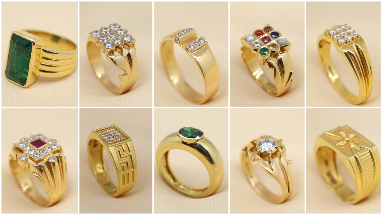 Latest Men's Diamond rings with price/dailywear rings/office wear rings ...