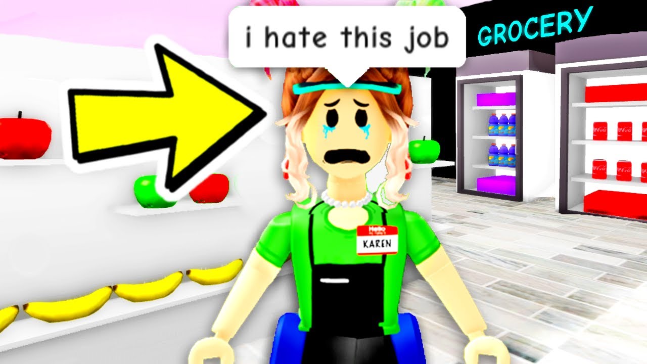 I Worked at the GROCERY STORE in Brookhaven!🤣 - YouTube