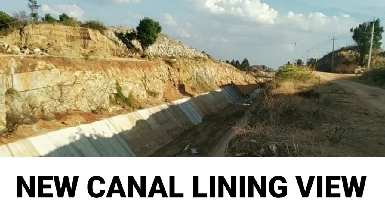 Civil Engineering, canal work, New canal view. - YouTube