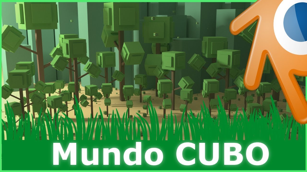 💥Blender Modelado 3D para iniciales 🔥: Mundo Cuadrado estilo Minecraft ...