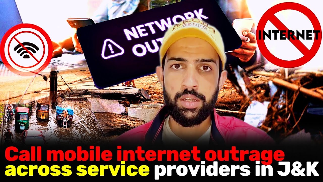 Call mobile internet outrage across service providers in J&K - YouTube