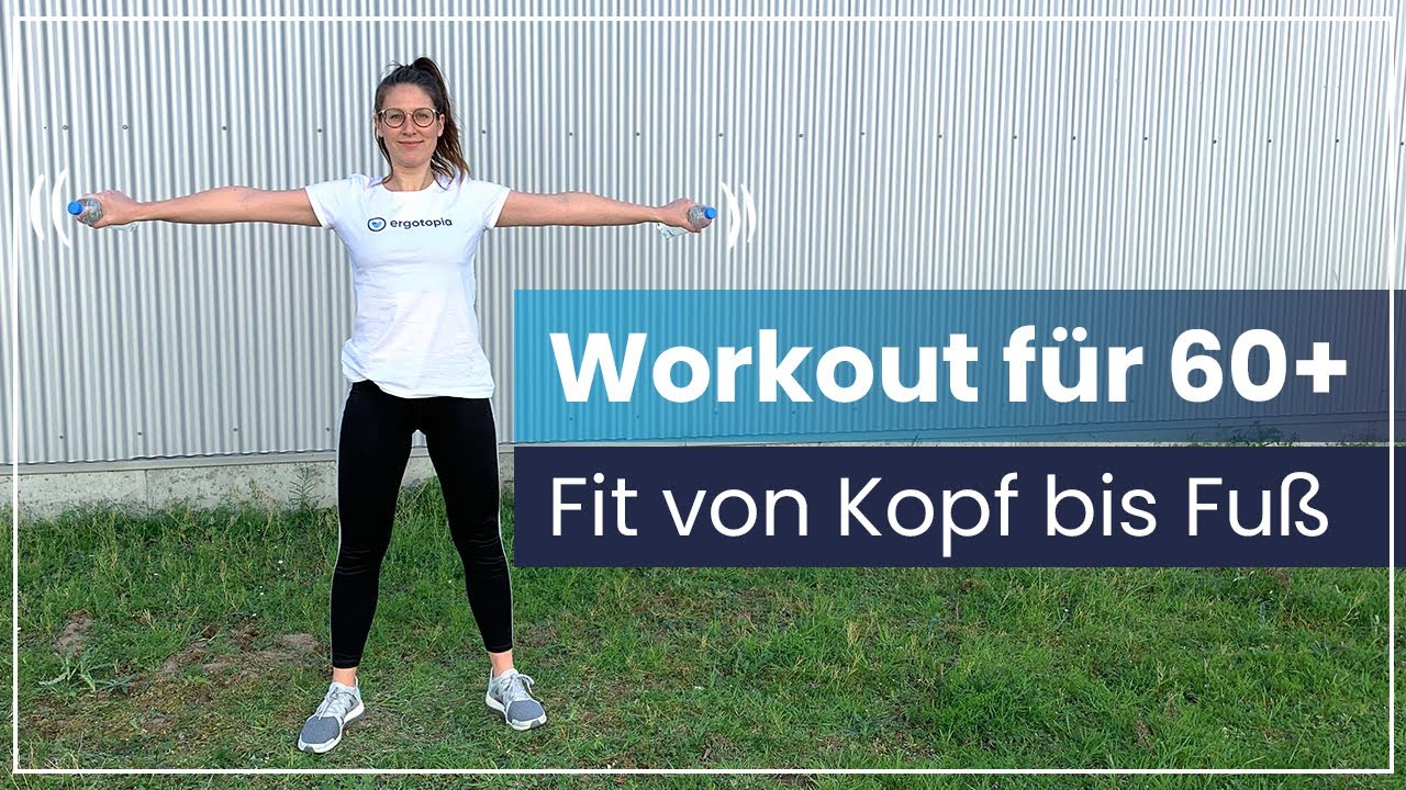 Fit im Alter - 6 Minuten Ganzkörper Workout für Ältere Mehr Mobilität ...