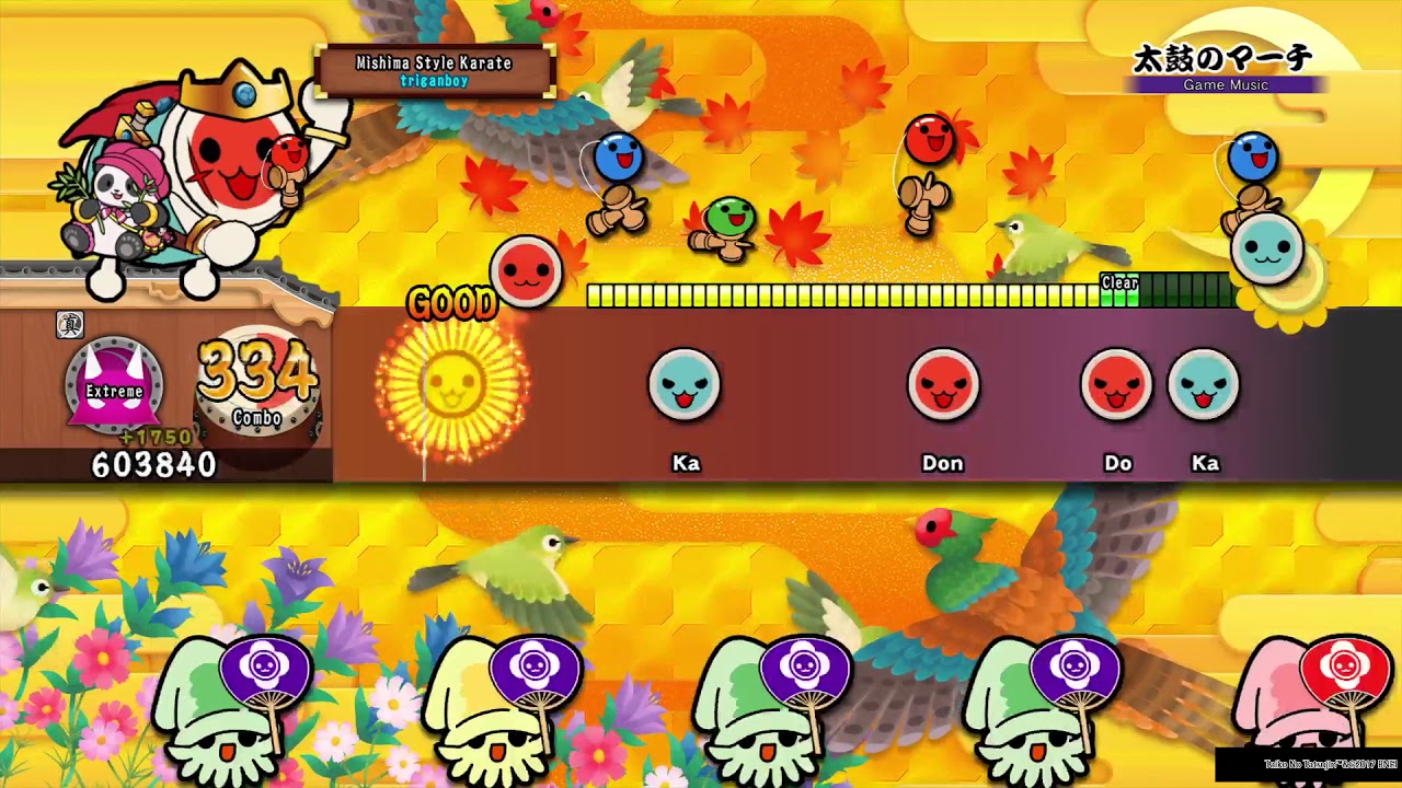 [PS4] Taiko No Tatsujin: Drum Session! - Taiko no March (Extreme Full ...