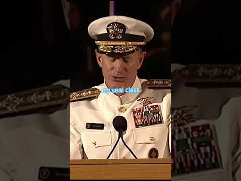 Navy Seal Admiral McRaven's Commencement Speech at University of Texas ...