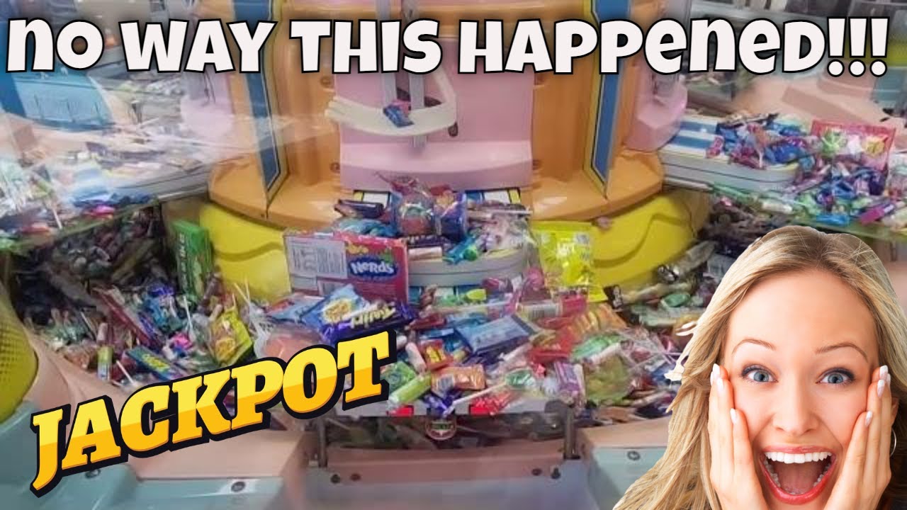 NO WAY THIS JUST HAPPENED!!! Candy Pusher Jackpot!! BEST ONE EVER ...