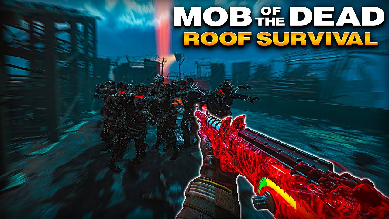 The Ray Gun SHOTGUN in a Mob of the Dead Survival Map (Bo3 Zombies ...