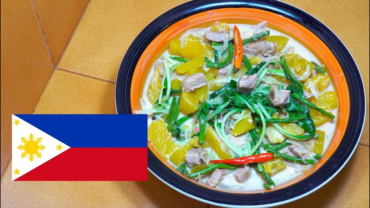 🔵 Ginataang Kalabasa with Pork - Filipino Food - Pinoy Recipes ...