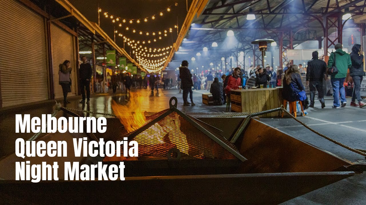 Melbourne Queen Victoria Night Market - YouTube
