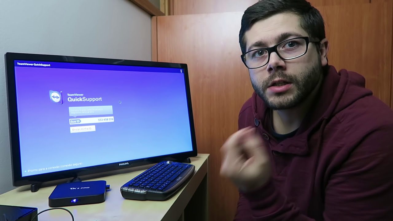 Como controlar Remotamente Box Android! | Acesso Remoto Para TV BOX ...
