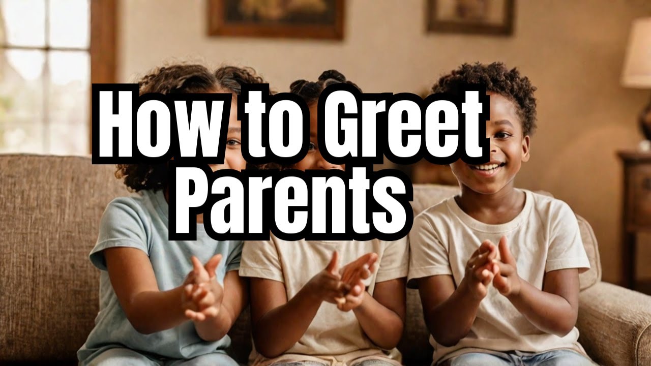 Shocking Insight: The Importance of Kids Greeting Their Parents! - YouTube