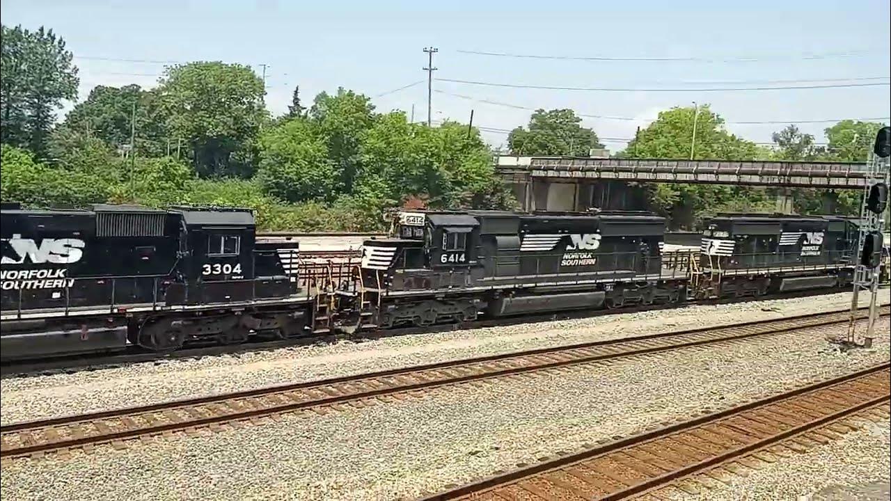 NS 3279 Leads A Yard Job In Debutts Yard (7/26/23) - YouTube