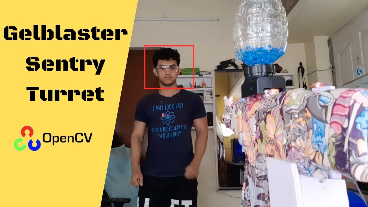 Gel Blaster Turret Opencv Python Youtube 4327