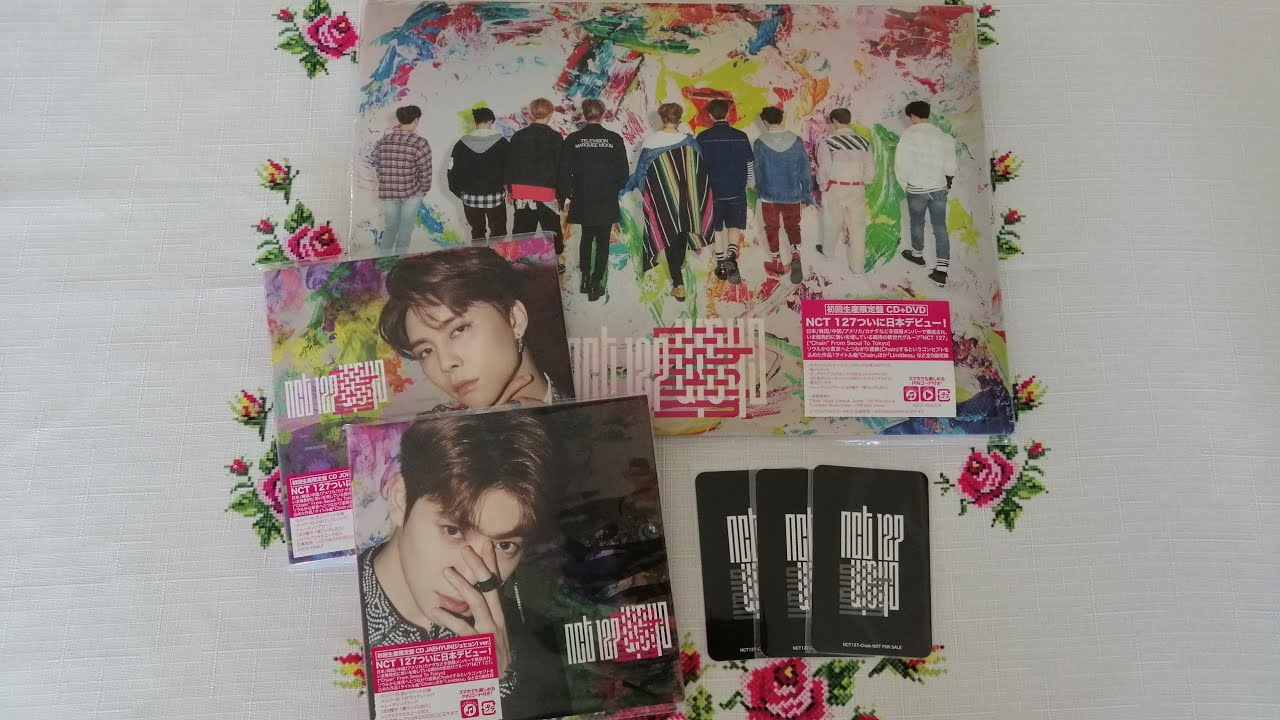 nct 127 japanese chain album limited edition and jaehyun&johnny version ...