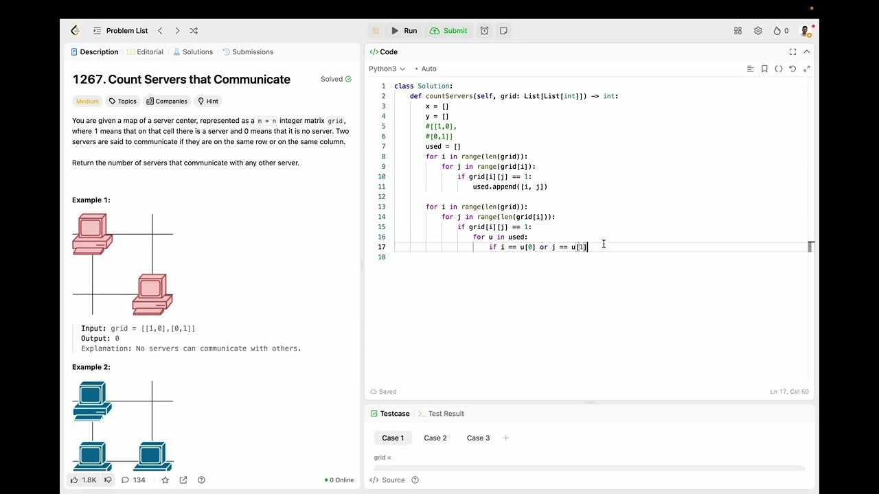 Count Servers That Communicate - YouTube