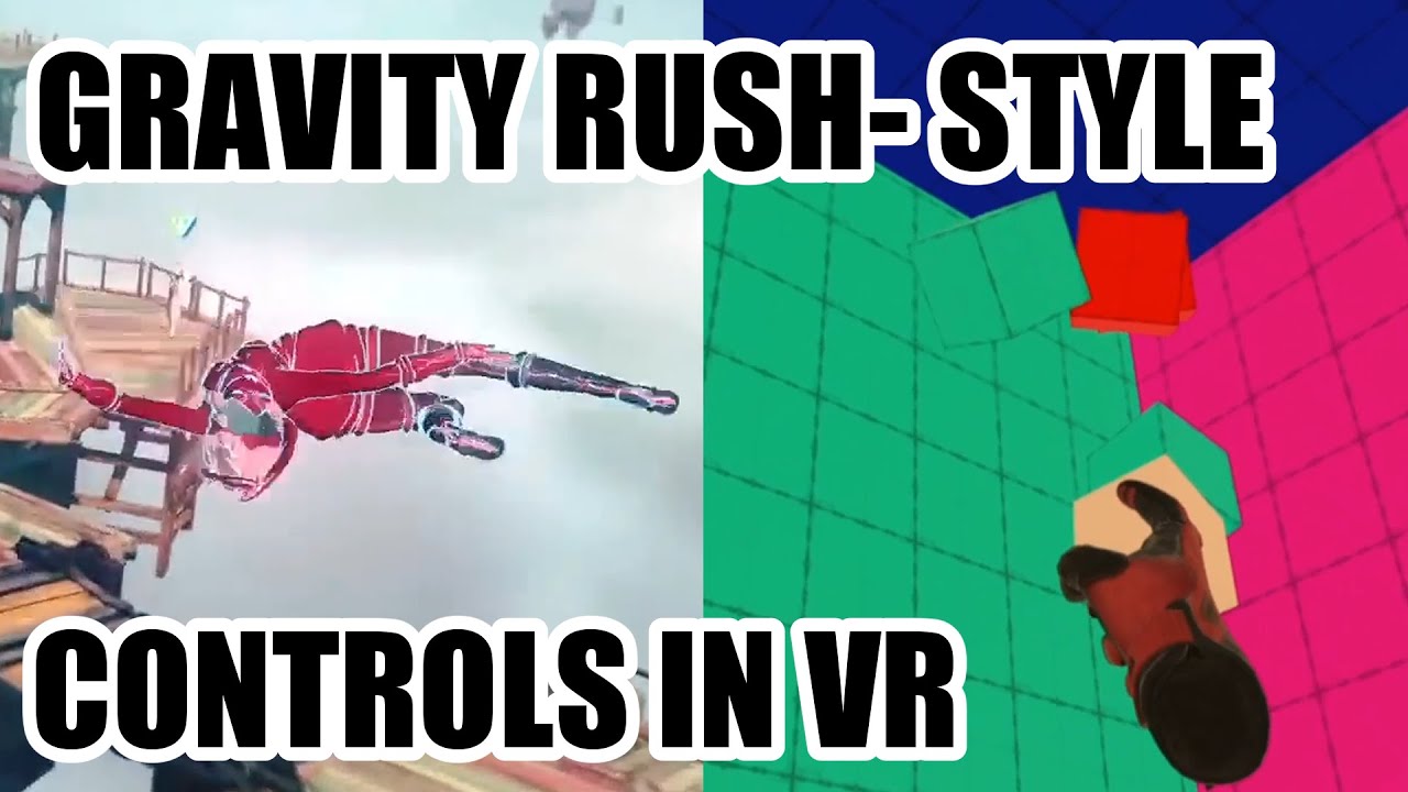 Gravity Rush VR Locomotion Experiment - YouTube