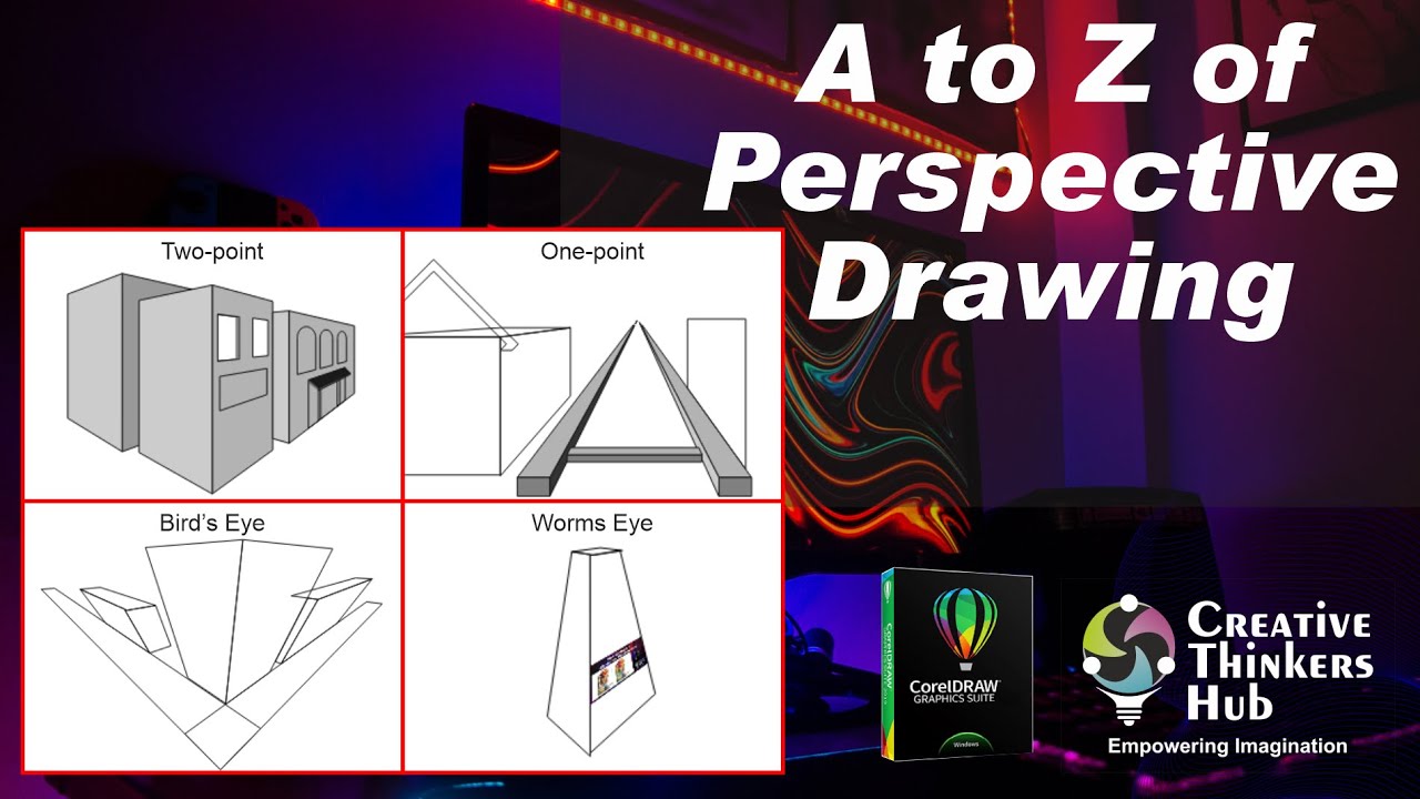 A to Z of Perspective Drawing in CorelDraw | CorelDraw 2022 - YouTube