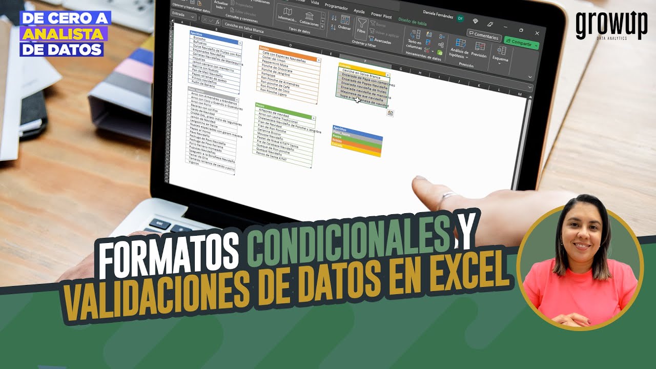 Formatos condicionales y validaciones de datos en Excel - YouTube