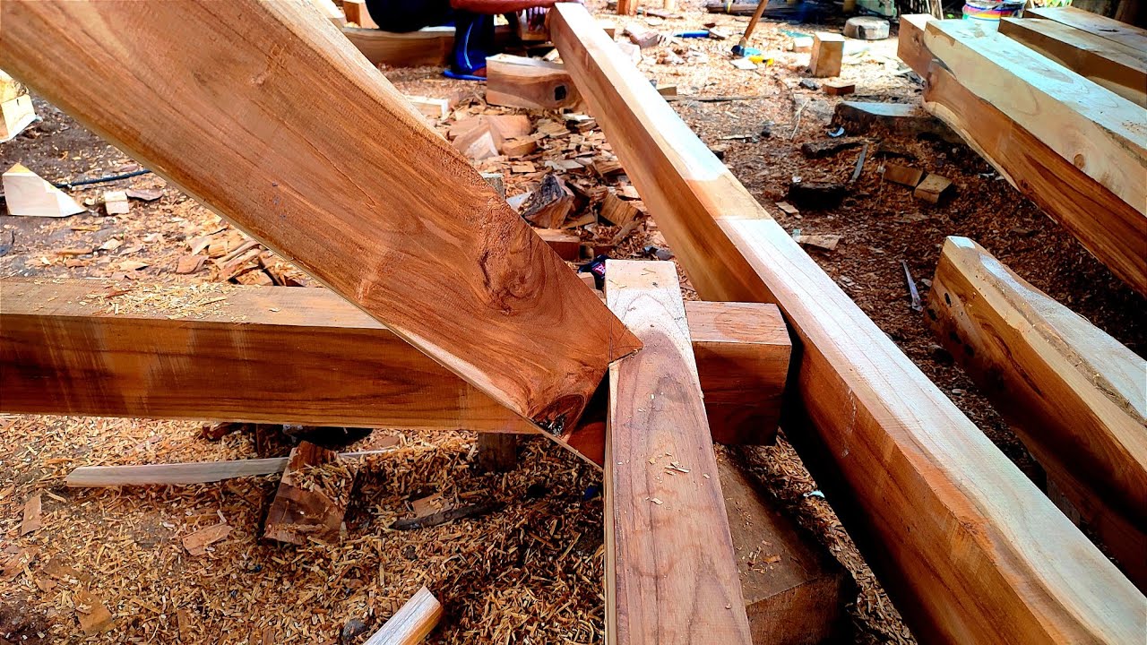 Konstruksi Sambungan Kayu pada Rumah Tradisional, Rahasia Rumah Limasan ...