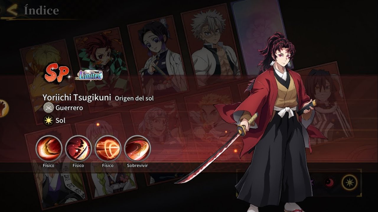 Ghost Hunters Assemble Review Yoriichi Tsugikuni "Origen del sol" Demon ...